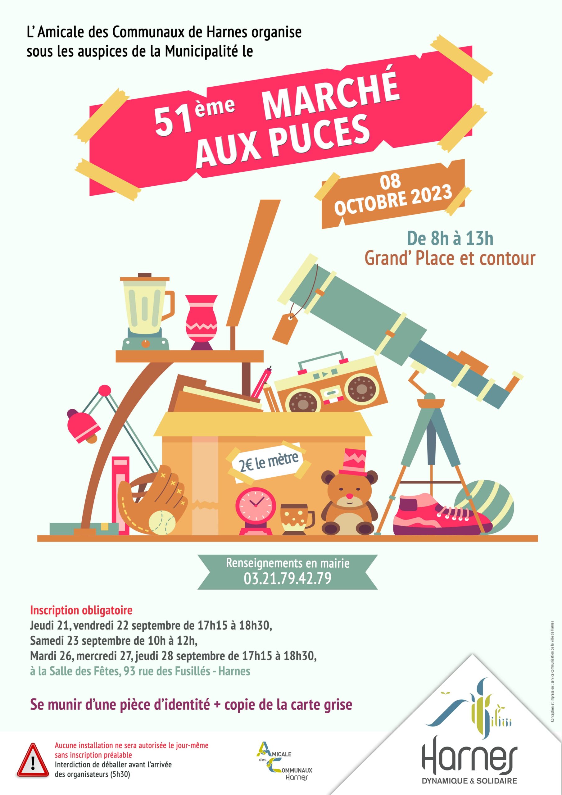 51ème Marché aux Puces – Ville de Harnes